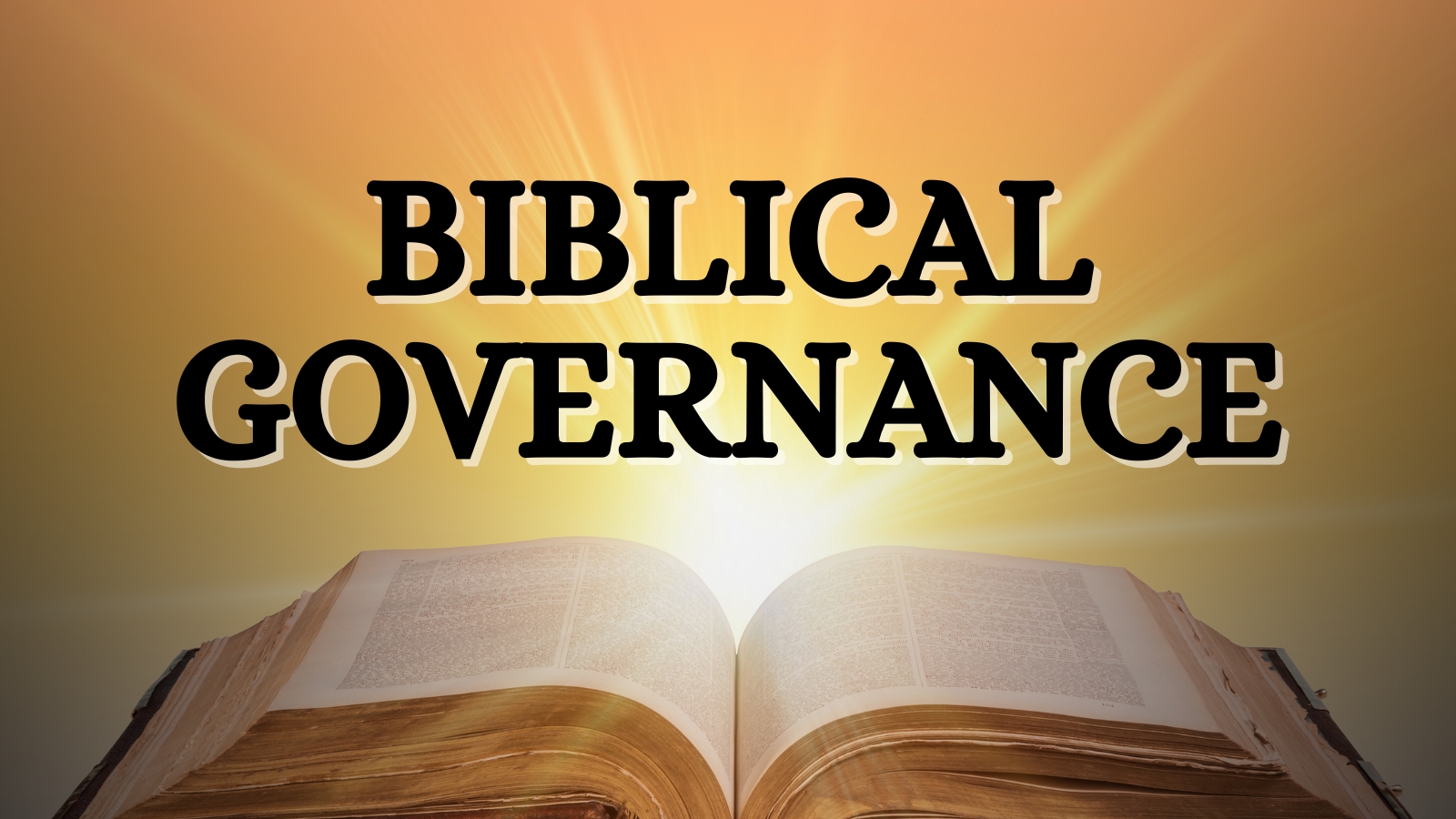 Biblical Governance | Libertarian Christian Institute